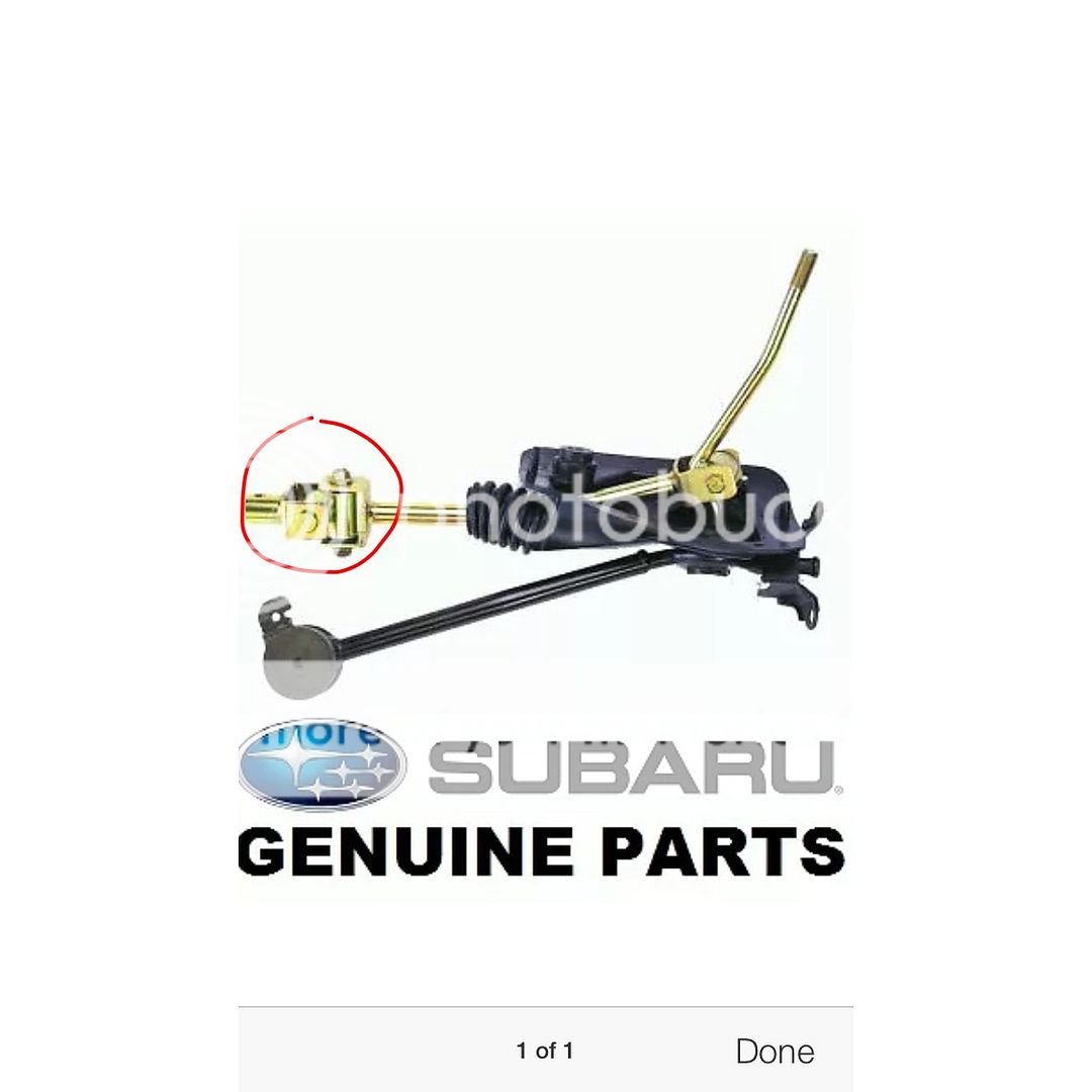 Need a 06/07 STi shift linkage - NASIOC